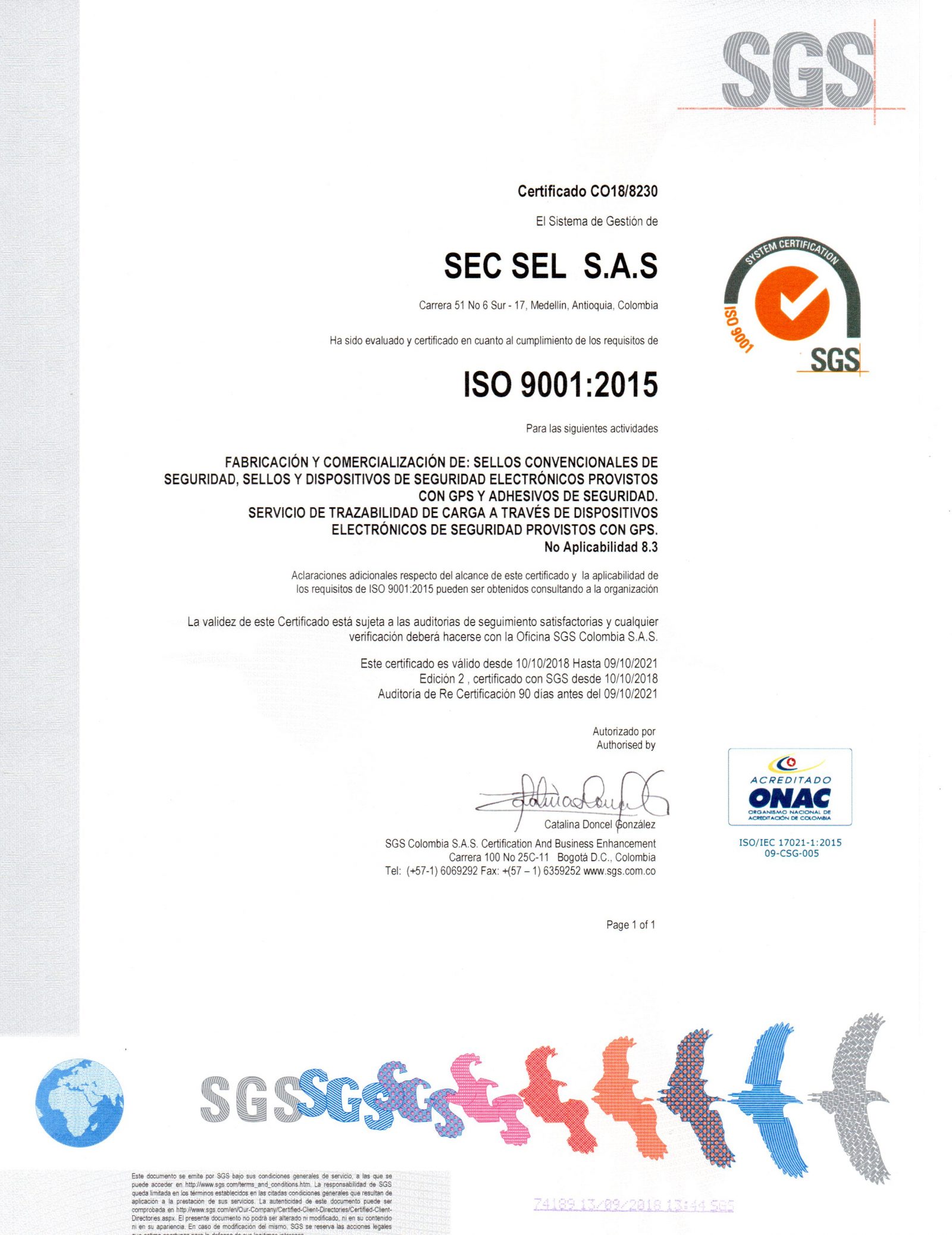 Certificaciones – Smart Security Solutions